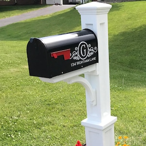 Mail Box Decal - Mailbox Decals for Your Home - Includes Two (2) Decals ...