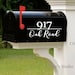 Mail Box Decal Mailbox Decals for Your Home Includes Two 2 Decals - Etsy