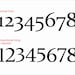 Mailbox Decal Number - Etsy