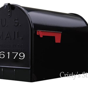 Mail Box Decal - Mailbox Decals for Your Home - Includes Two (2) Decals ...