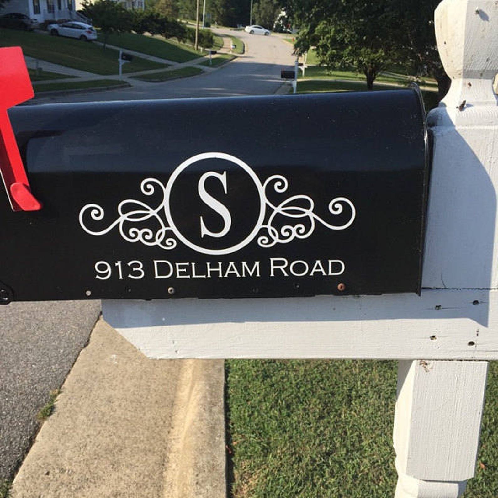 Mail Box Decal Mailbox Decals for Your Home Includes Two - Etsy