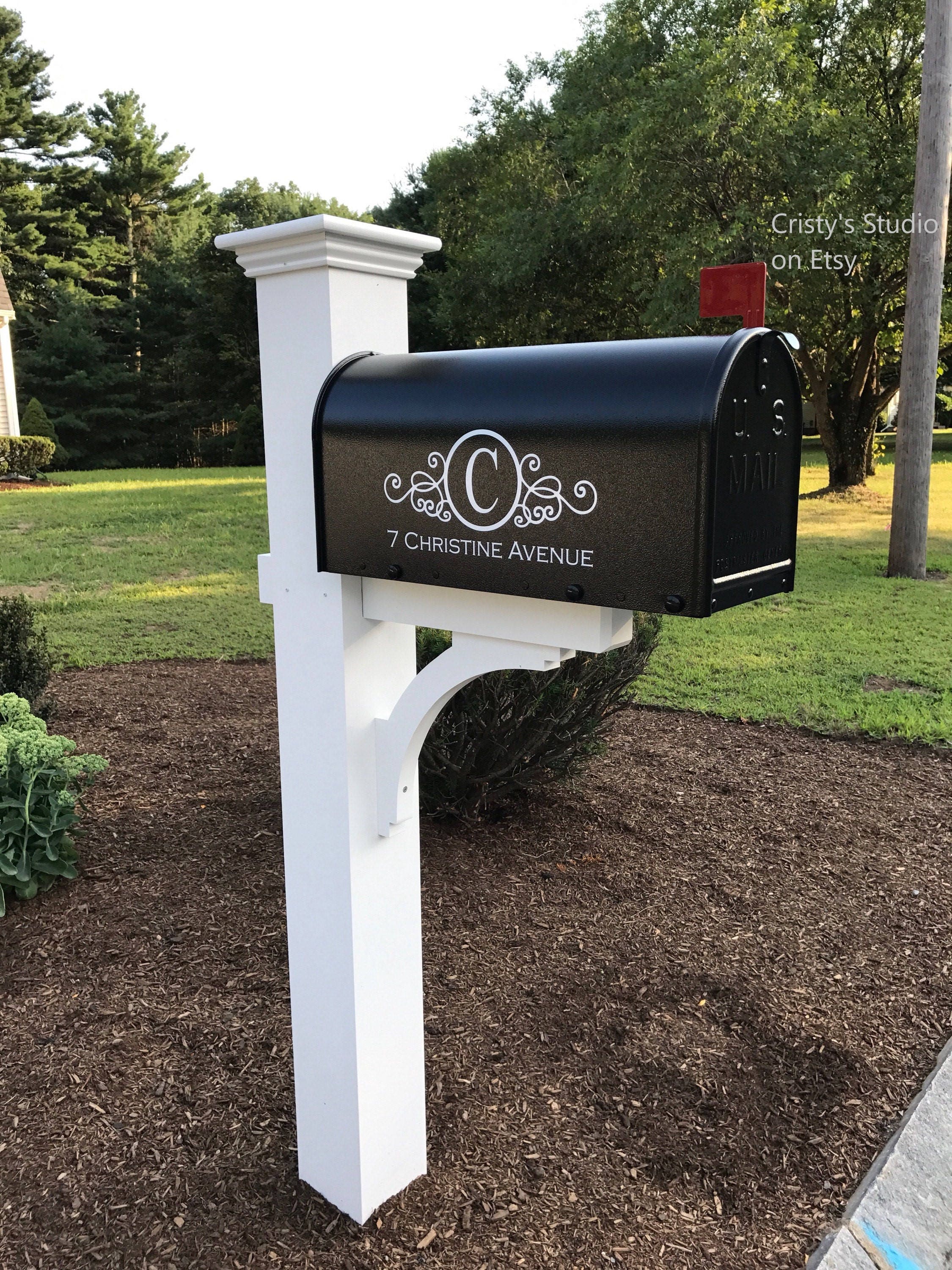 Mail Box Decal - Mailbox Decals for Your Home - Includes Two (2) Decals ...