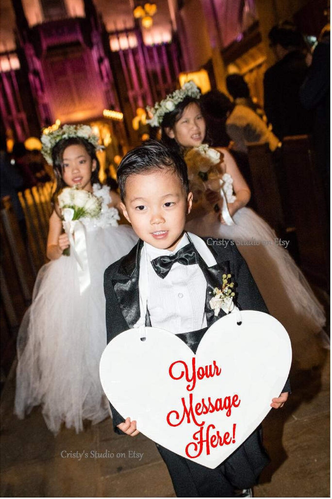 Wedding Heart Sign - Personalized - Etsy