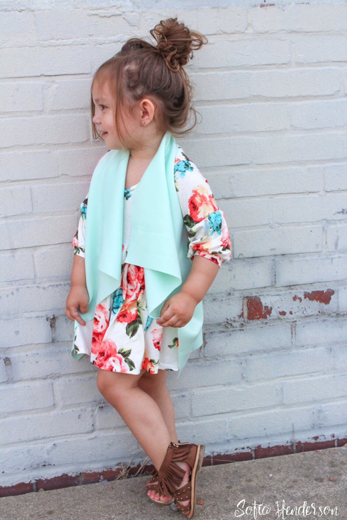 Jasper Vest PDF Children's Pattern girls vest girl | Etsy