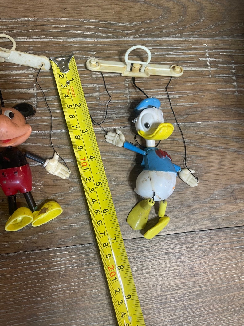Mickey Mouse and Donald Duck Puppets - Etsy