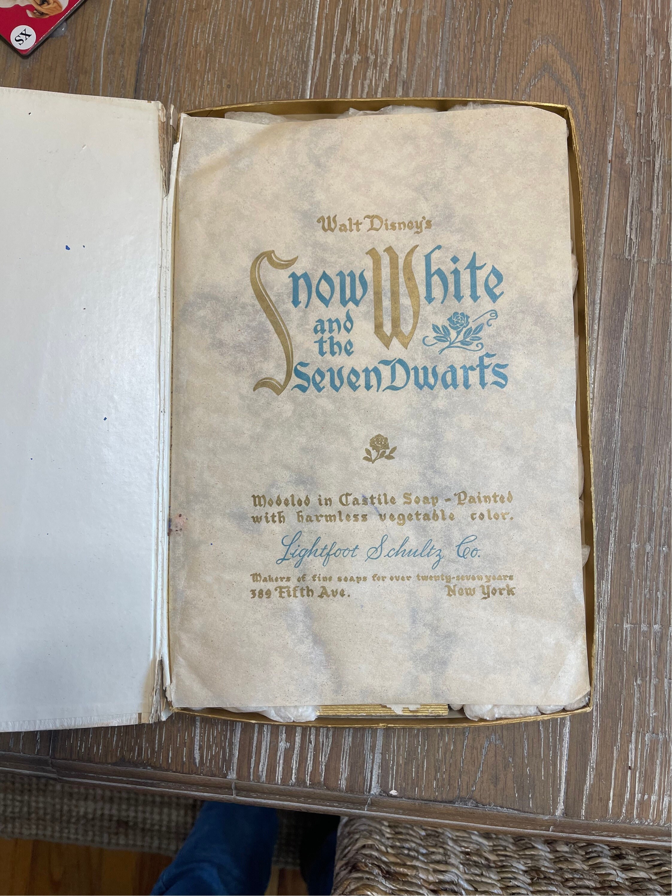 Snow White and the Seven Dwarfs 1938 Soap Figures - Etsy