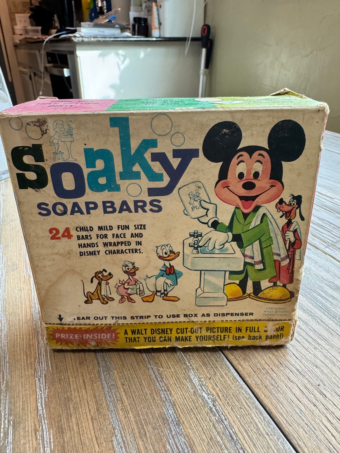 Mickey Mouse Soaky Soap Bars Vintage! - Etsy