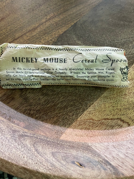 Extremely Rare Mickey Mouse Spoon | Etsy