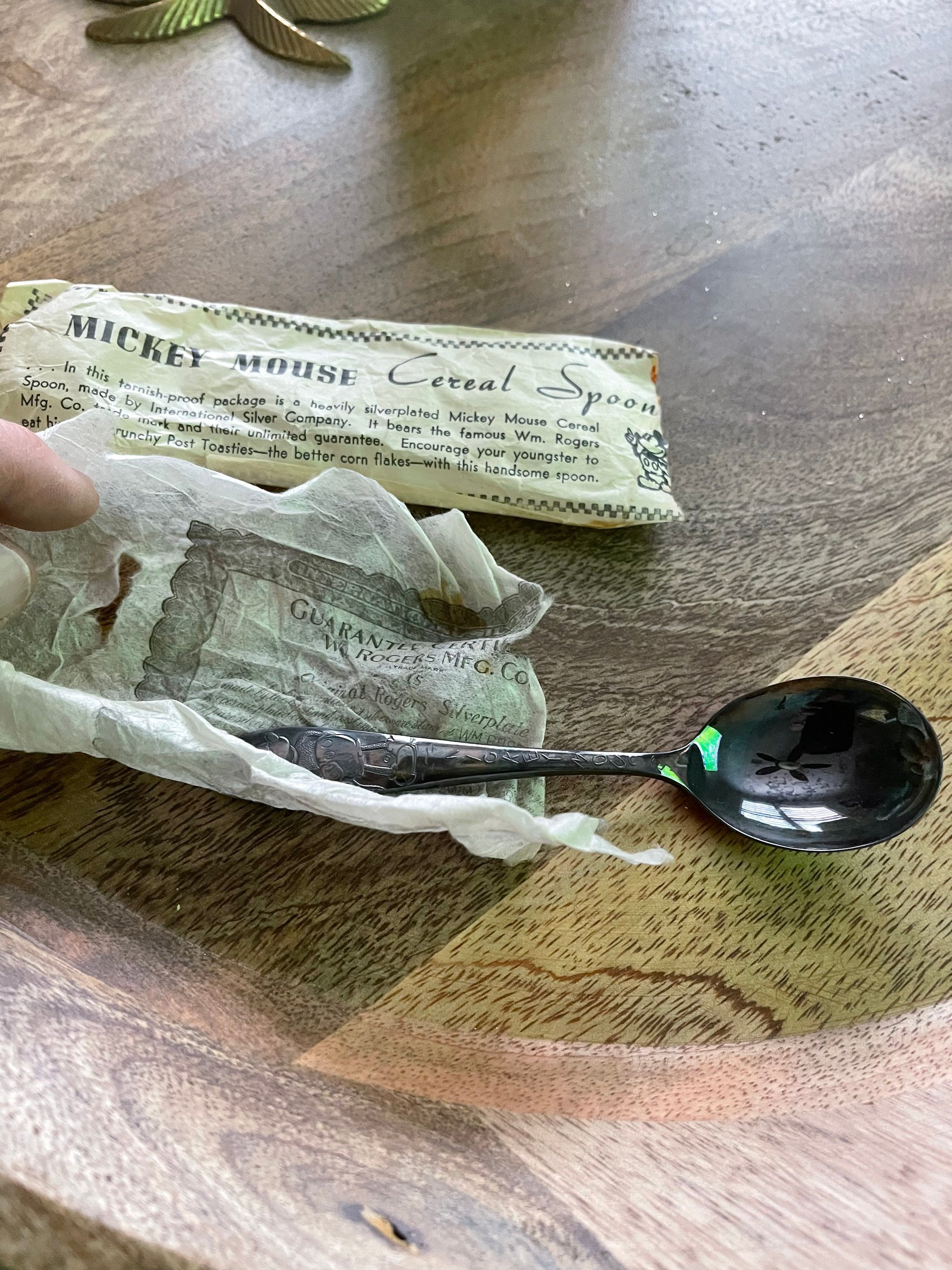 Extremely Rare Mickey Mouse Spoon - Etsy