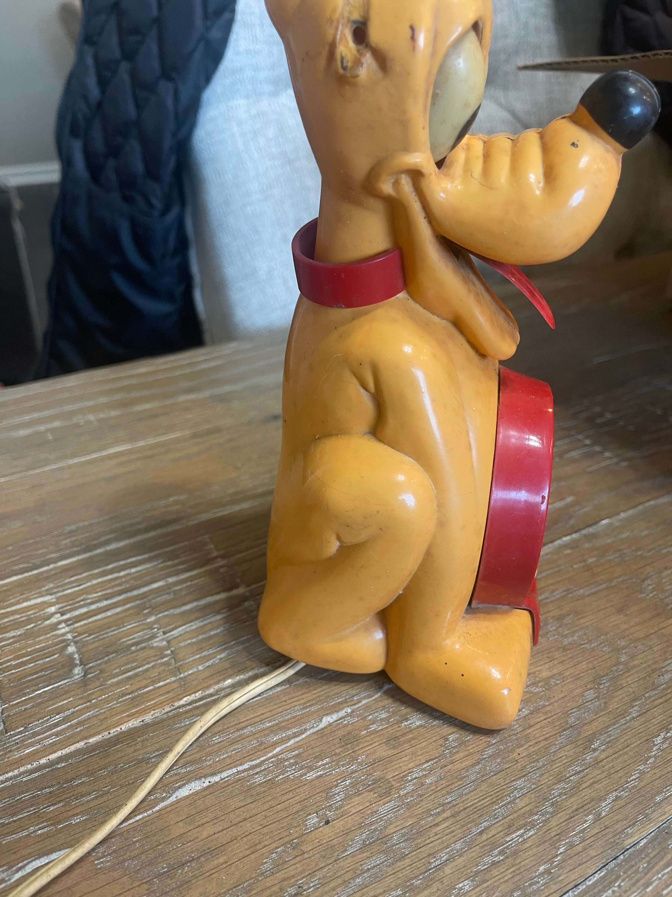 Walt Disneys Pluto Clock - Etsy