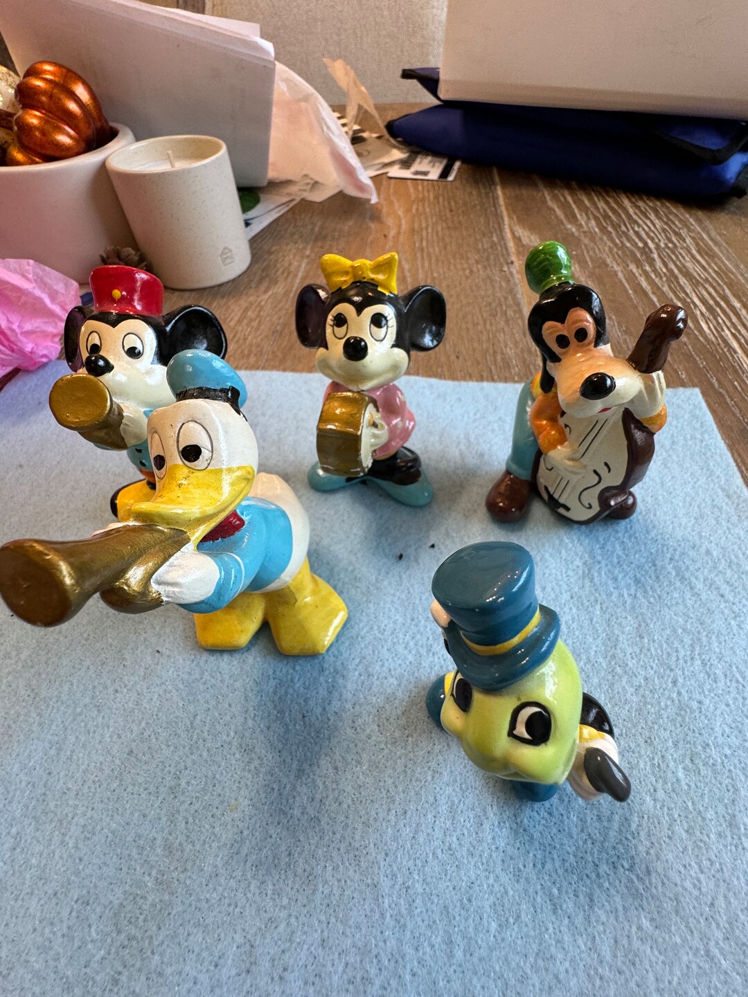 Walt Disney Ceramic Figures. - Etsy