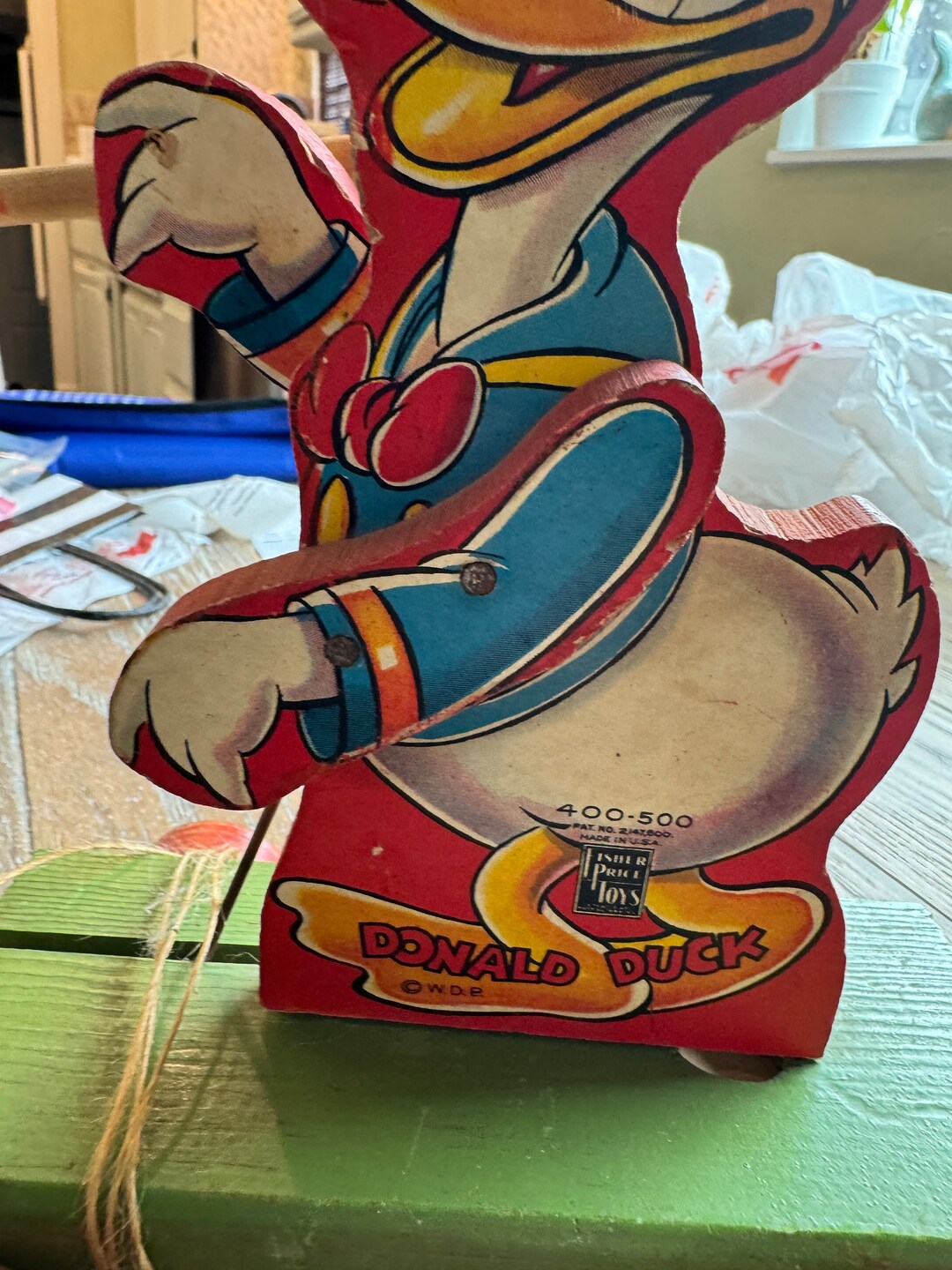 Donald Duck Fisher Price Drummer. - Etsy