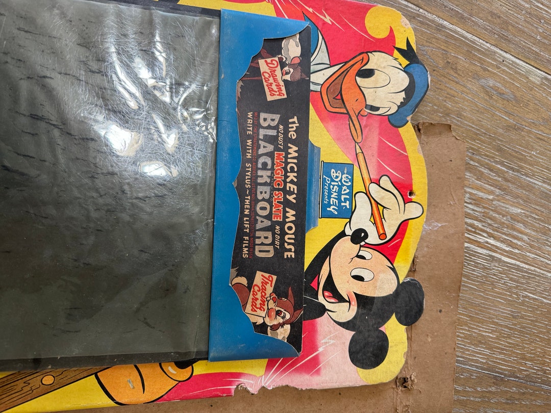 Mickey Mouse Magic Slate Blackboard Vintage! - Etsy
