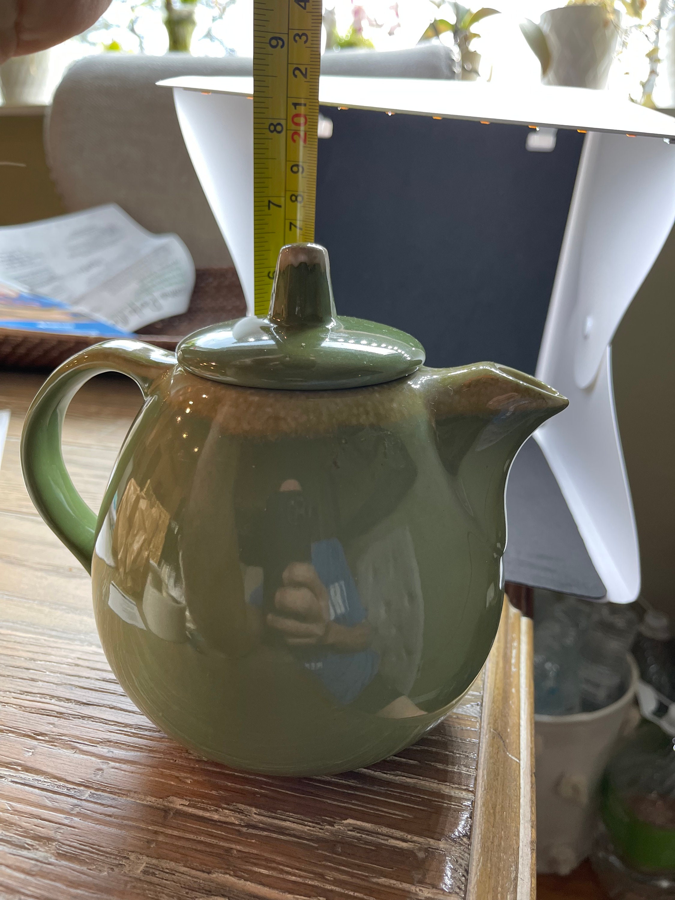 Vintage Hull Pottery Tea Pot - Etsy