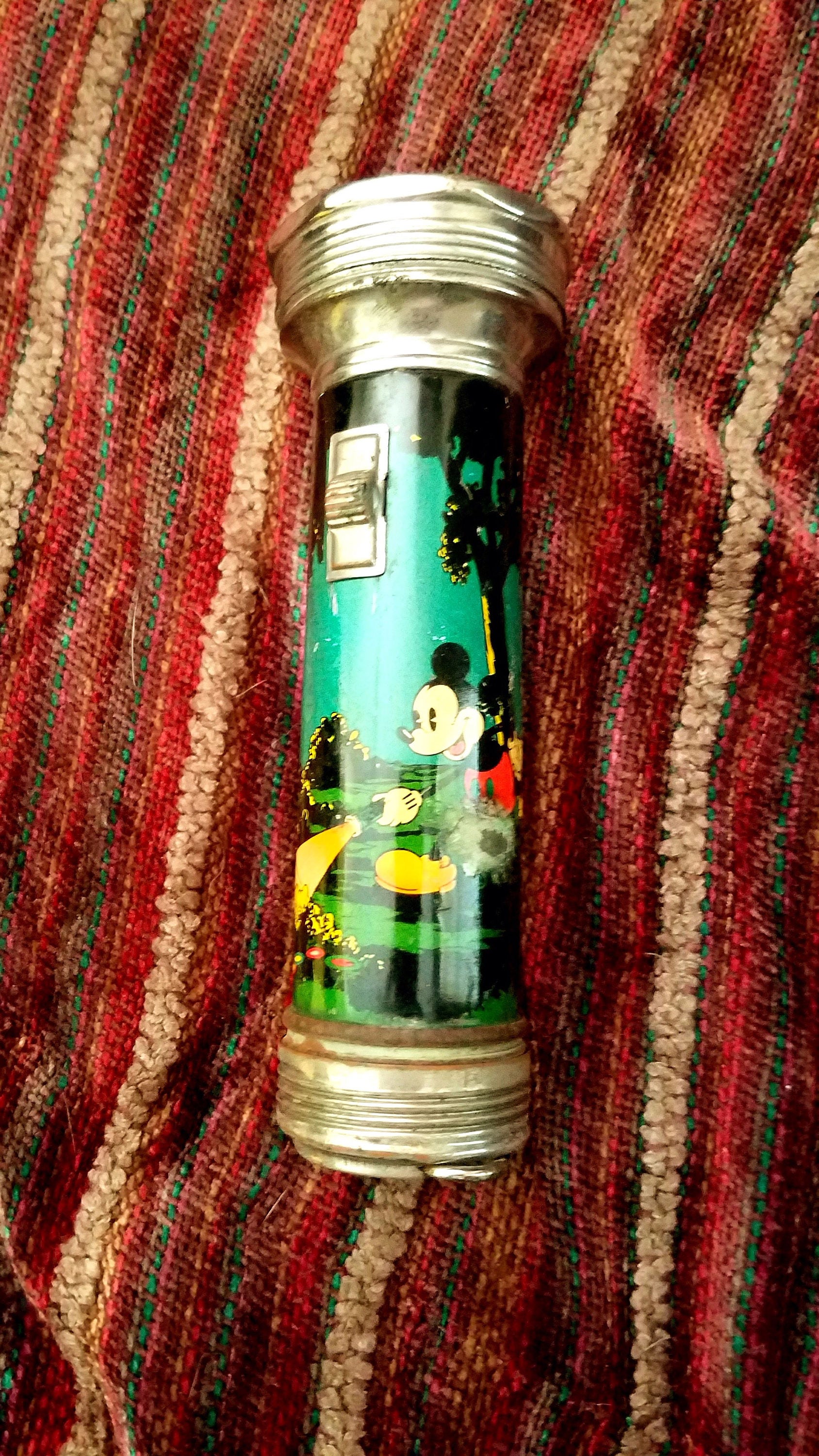 Antique 1935 Mickey Mouse Flashlight - Etsy