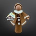 Gingerbread Lady Clothespin Ornament - Etsy