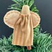 3 Primitive Angel Ornaments - Etsy
