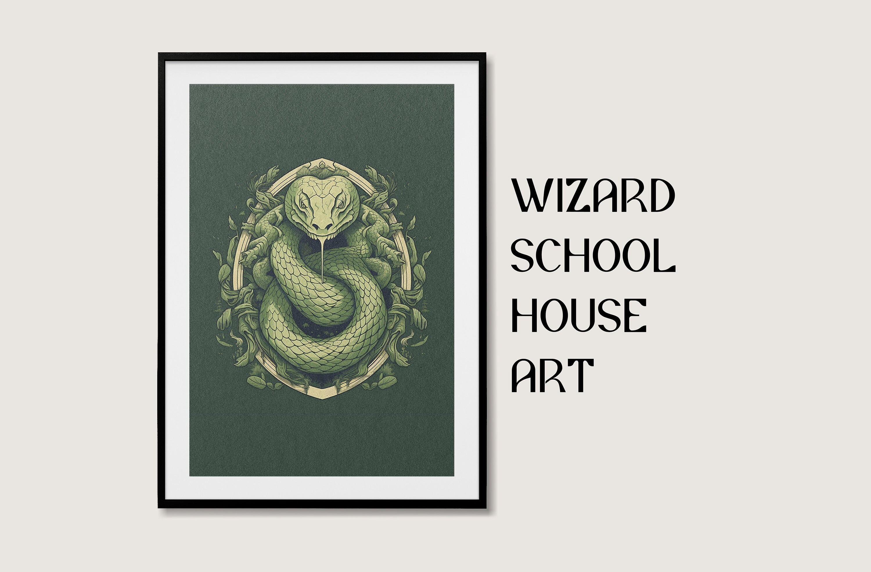 Wizard School House Cup Crest Collection Digital Print, Printable ...