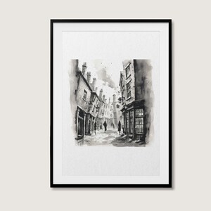 Wizard World Collection Digital Print Download, Hand Drawn Sketch Art ...
