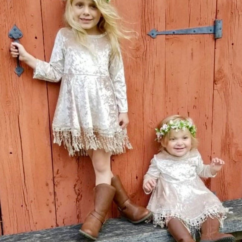 Cream Toddler Dress - Etsy