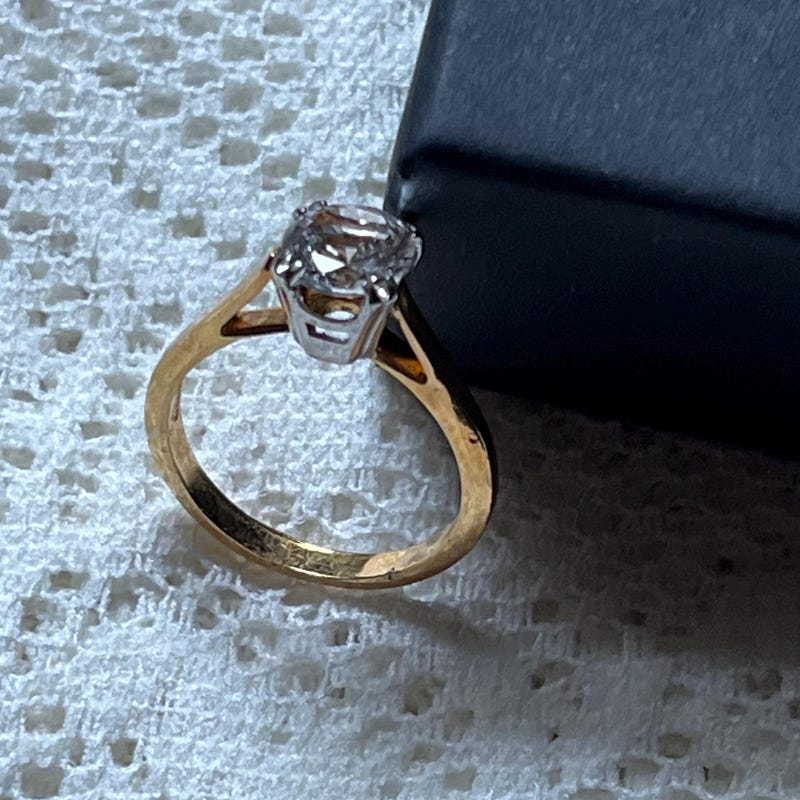 Estate Ring 1 Carat - Etsy