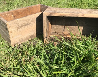 Rustic wooden box | Etsy