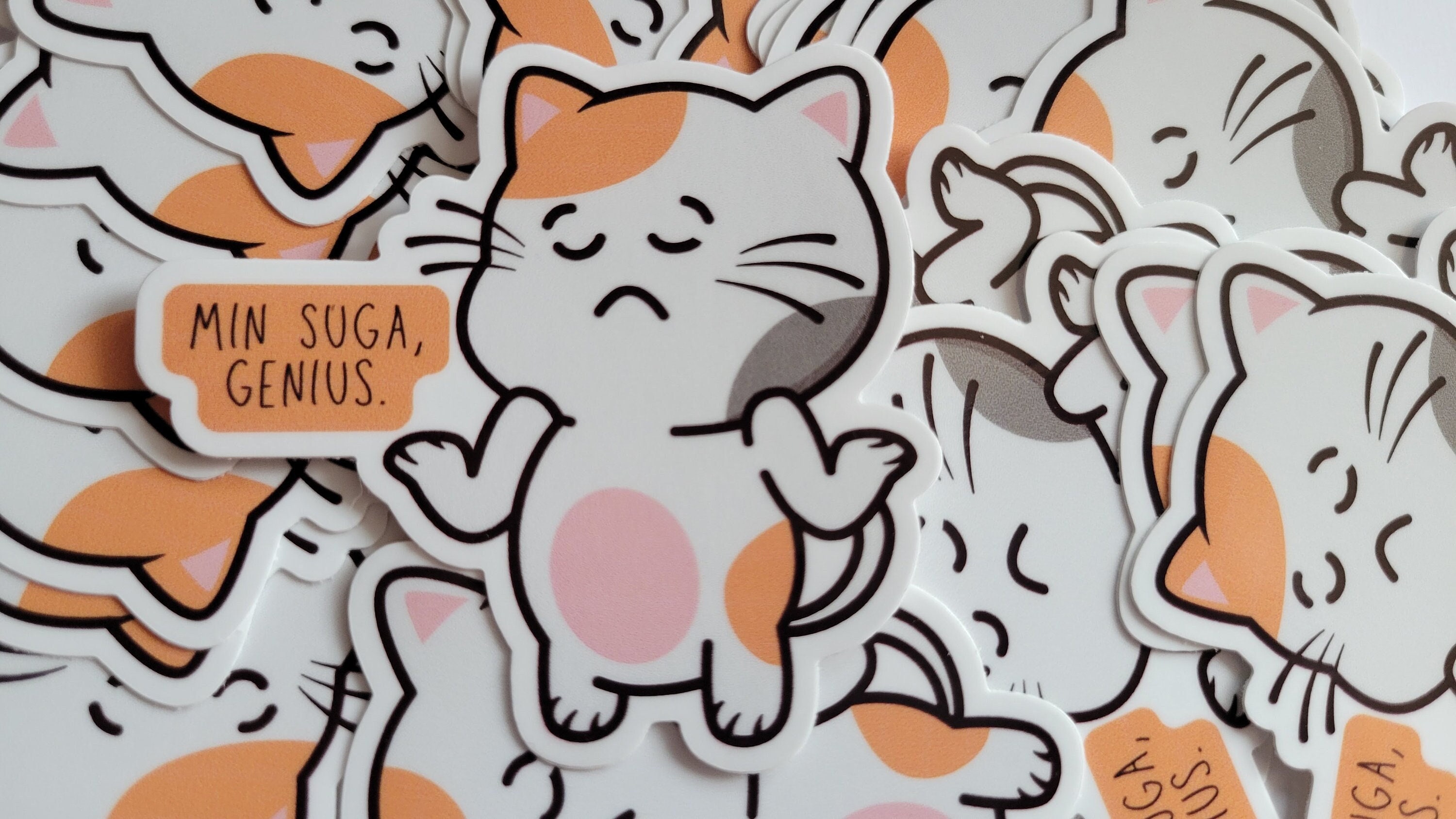 BTS Suga Min Yoongi Funny Quote Meme Stickers | Hajima, Min Suga Genius ...