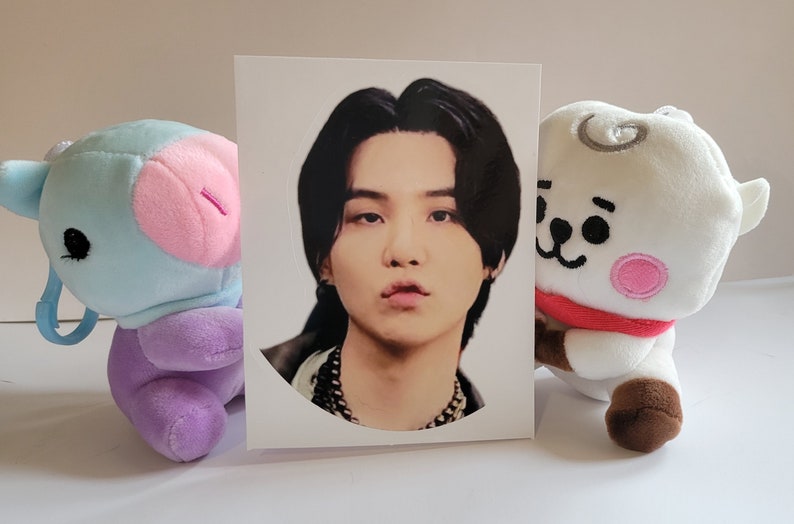 BTS Suga Agust D D-day Tour Pouty Face Yoongi Holographic - Etsy