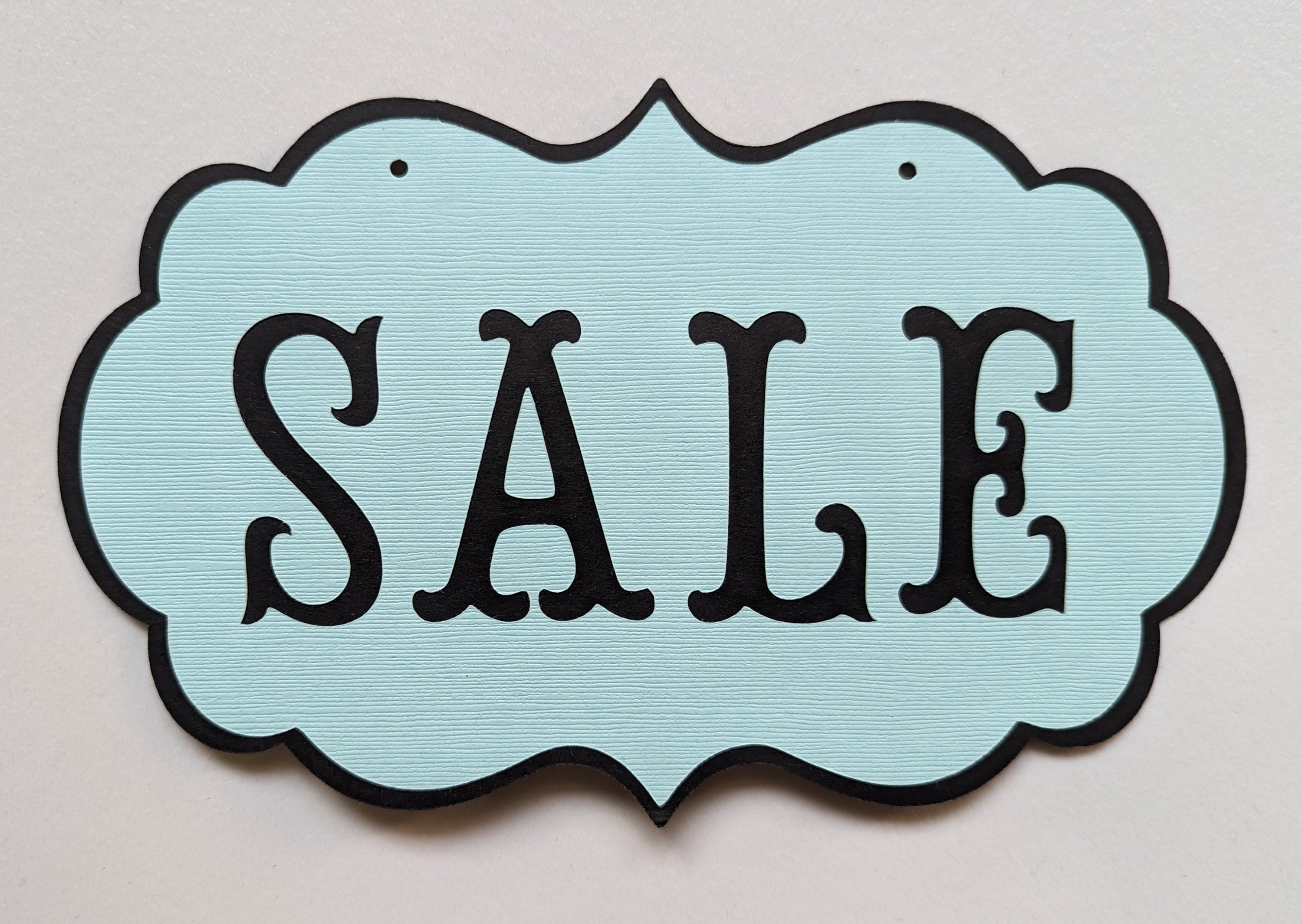 Retro Sale Sign