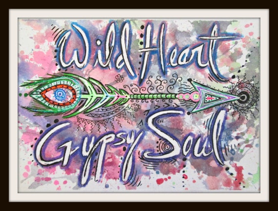 Gypsy Soul Art Print Prints Digital Prints etna.com.pe