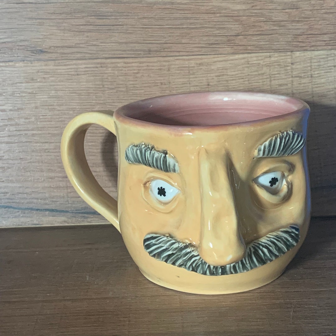 The Gentleman Mug | 12oz Mug | Face Mug | Funny Face Mug | Unique Mug ...