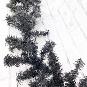 Black Garland, Halloween Garland, Garland for Halloween, Garland for ...