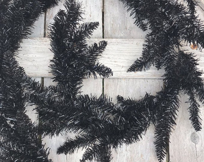 Black Garland Halloween Garland Garland for Halloween - Etsy