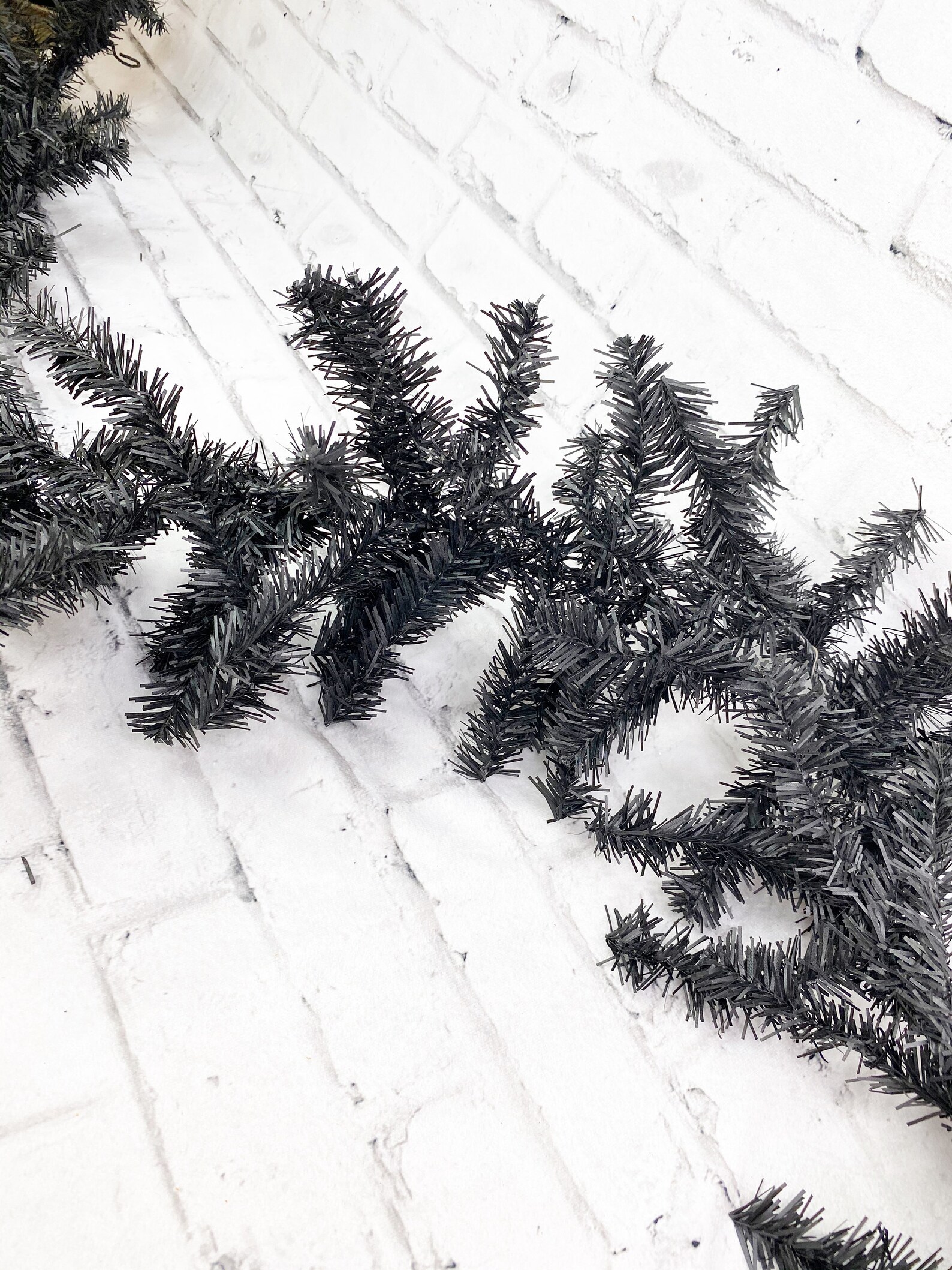 Black Garland Halloween Garland Garland for Halloween | Etsy