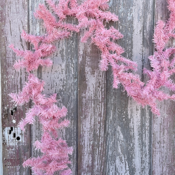 Pink Garland - Etsy