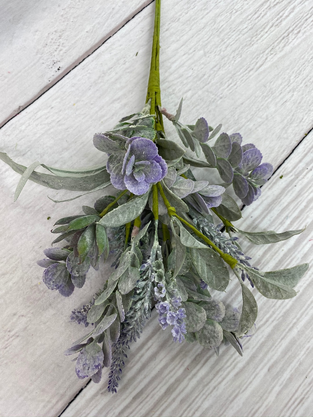 Lavender Lilac Bundle Purple Flower and Greenery Greenery - Etsy