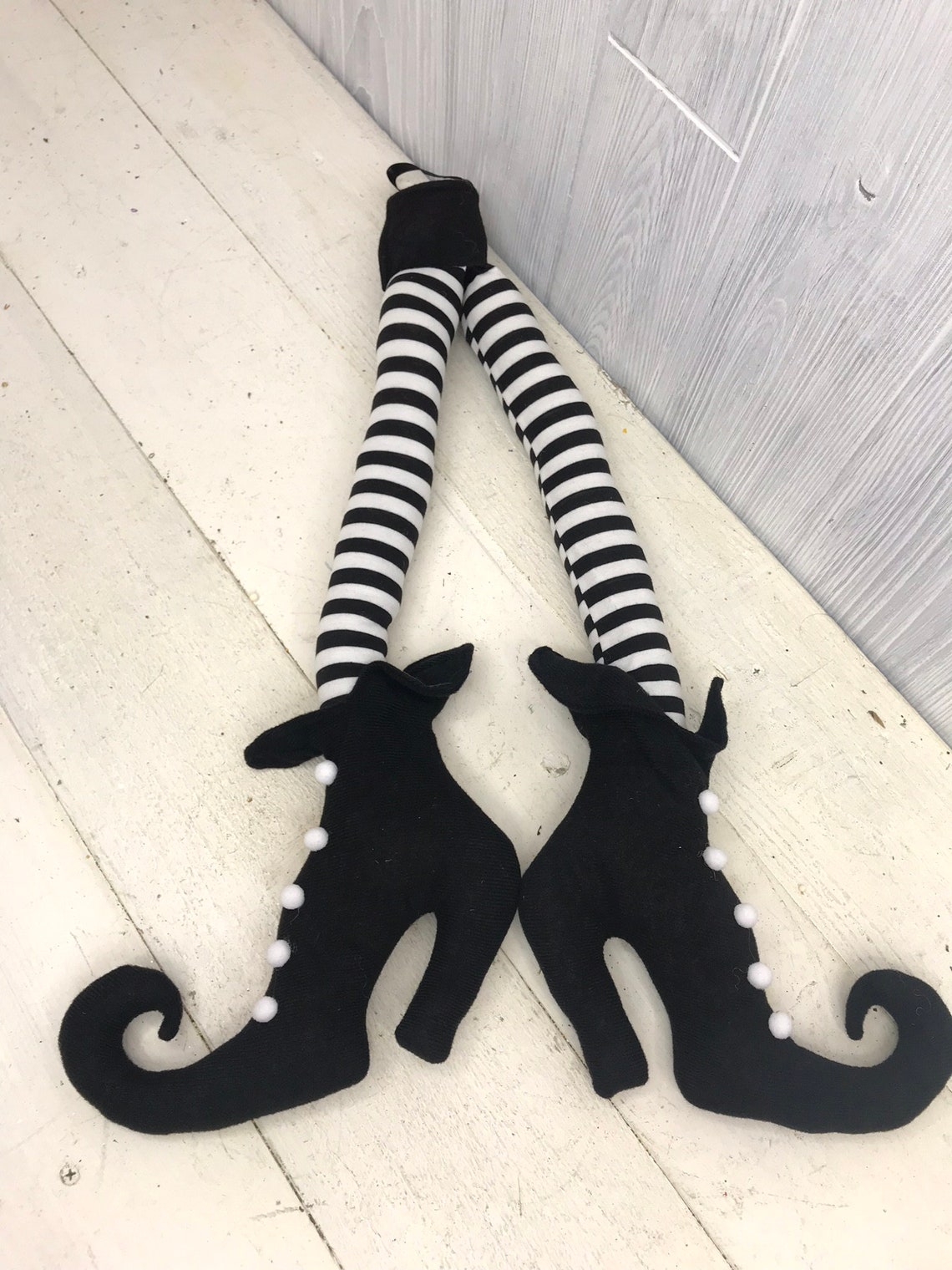 Witches Legs Pair Witches Legs for Wreaths Halloween Decor - Etsy