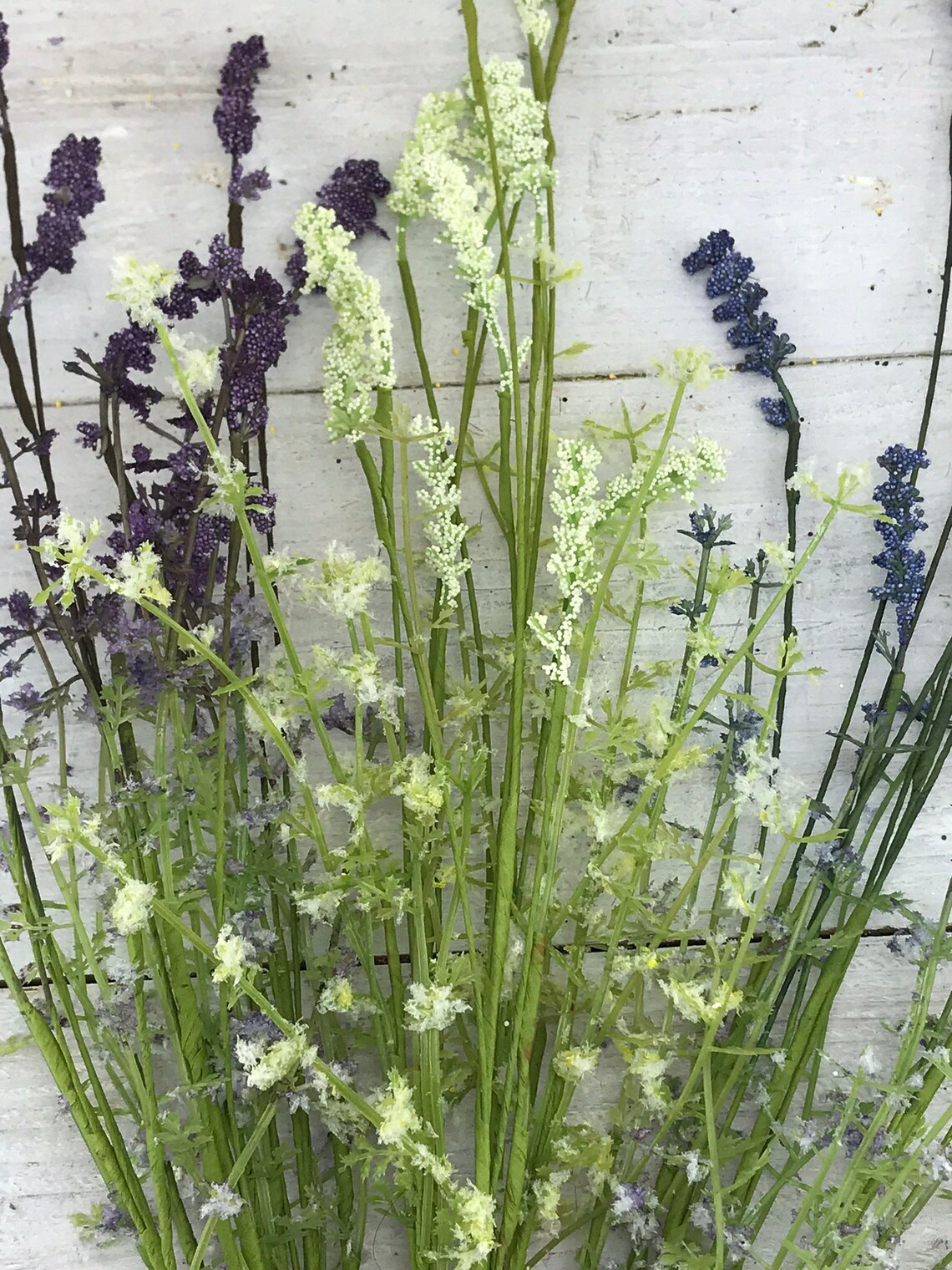 Mixed Lavender Flowers Set of 3 Stems Lavender Stem for | Etsy