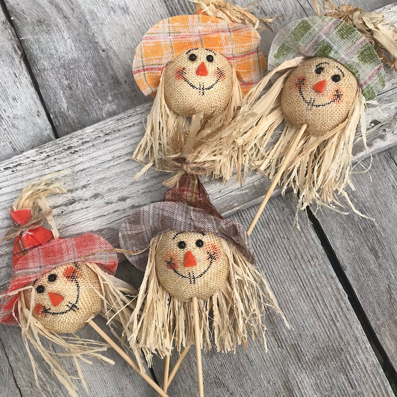 Scarecrow Face Wreath - Etsy