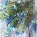Blue Filler Flower Bush, Flower and Greenery, Greenery and Flower Decor ...