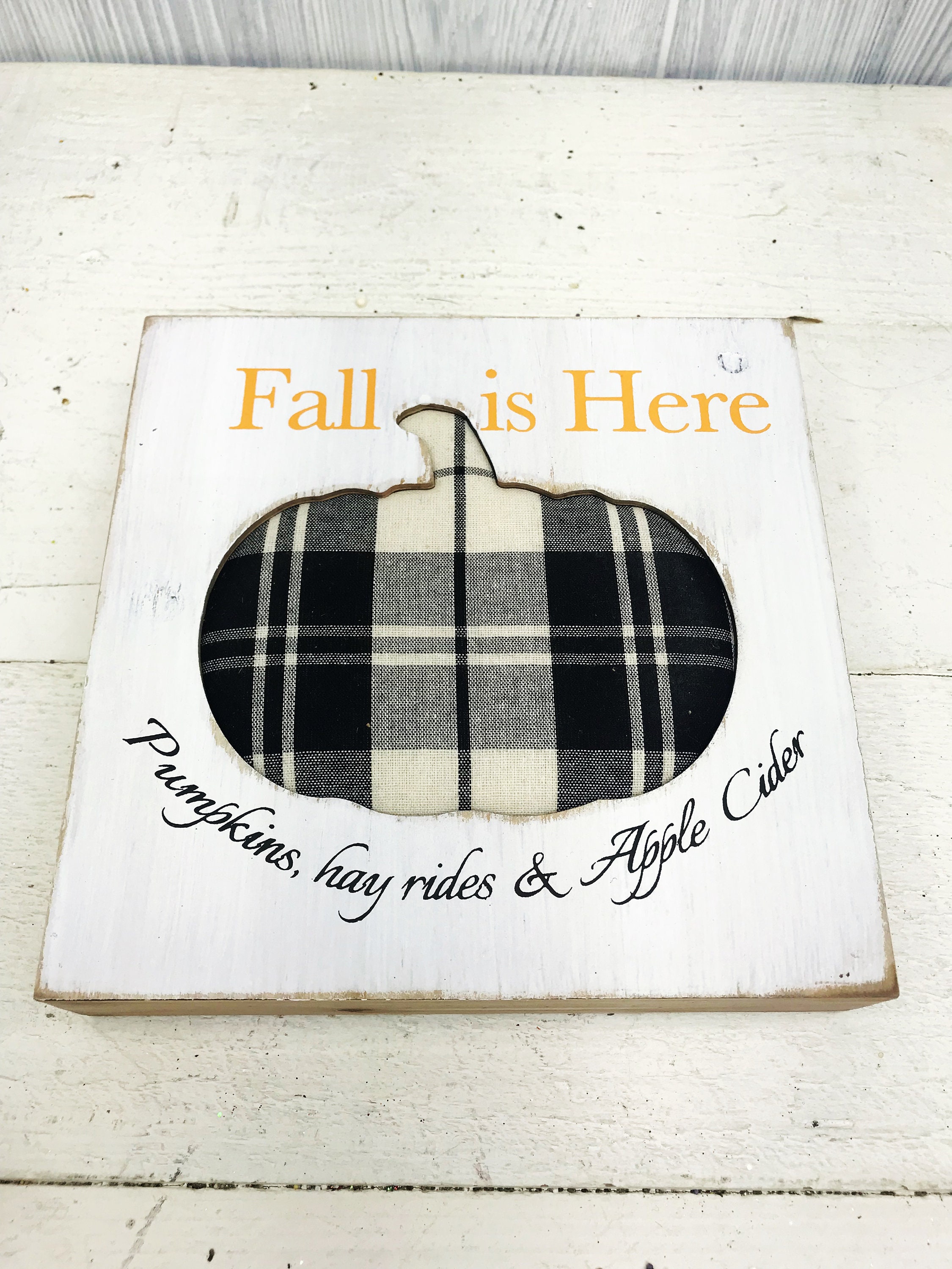 Fall is Here Sign for Wreaths Keleas Keleas Supplies Autumn | Etsy