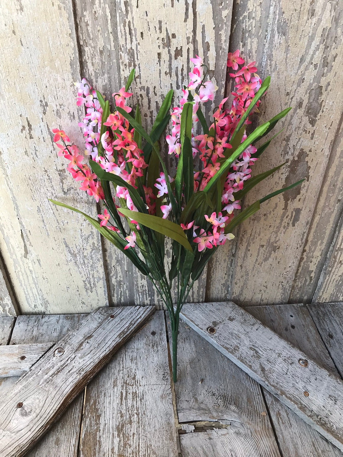 Pink Bell Flower Bush Bell Flower Bell Flowers for Wreaths | Etsy