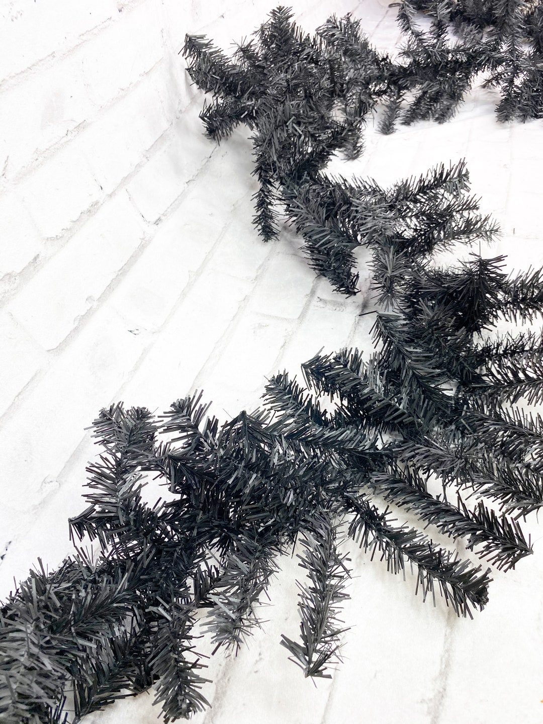 Black Garland, Halloween Garland, Garland for Halloween, Garland for ...