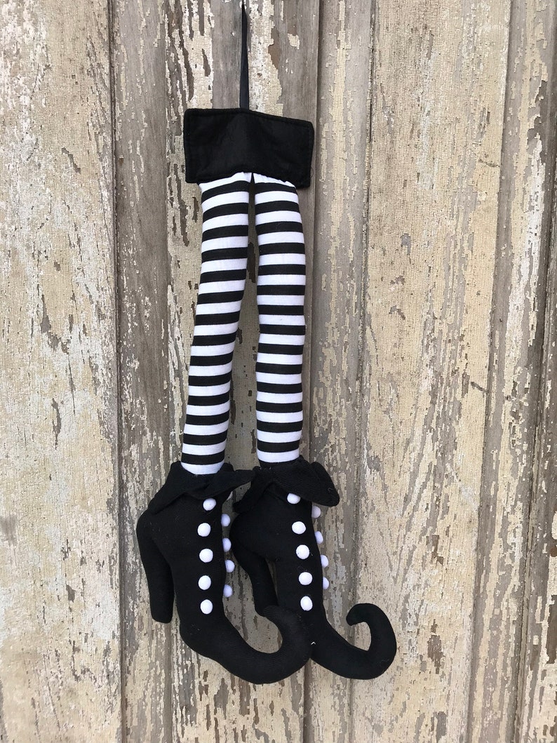 Witch Legs, Witches Legs for Wreaths, Halloween Decor, Halloween ...