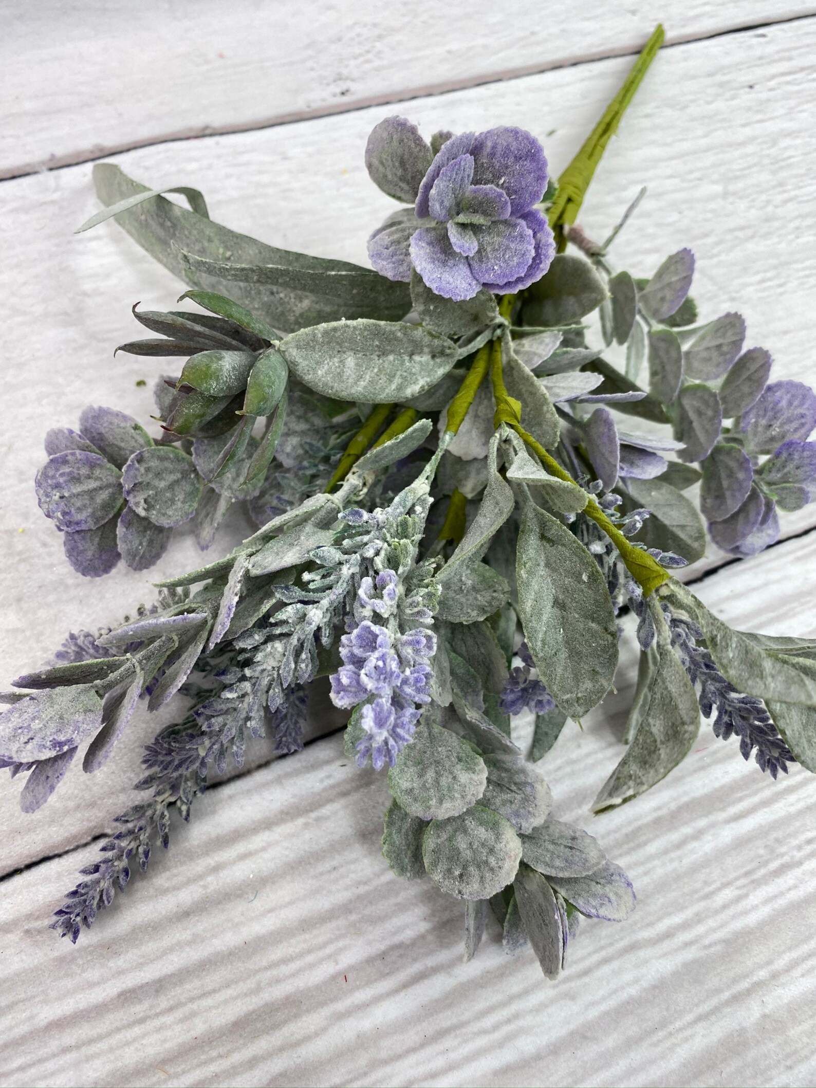 Lavender Lilac Bundle Purple Flower and Greenery Greenery - Etsy