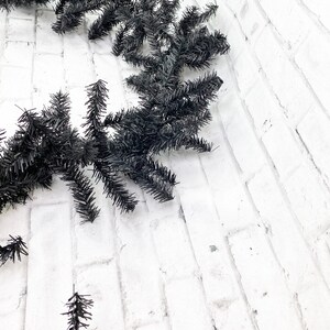 Black Garland, Halloween Garland, Garland for Halloween, Garland for ...