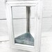 Small Wood & Tin Triangle Container, Container, Planter, Planter ...