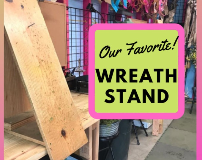 Table Top Wreath Making Stand for Wreath Makers, Wreath Making Easel ...