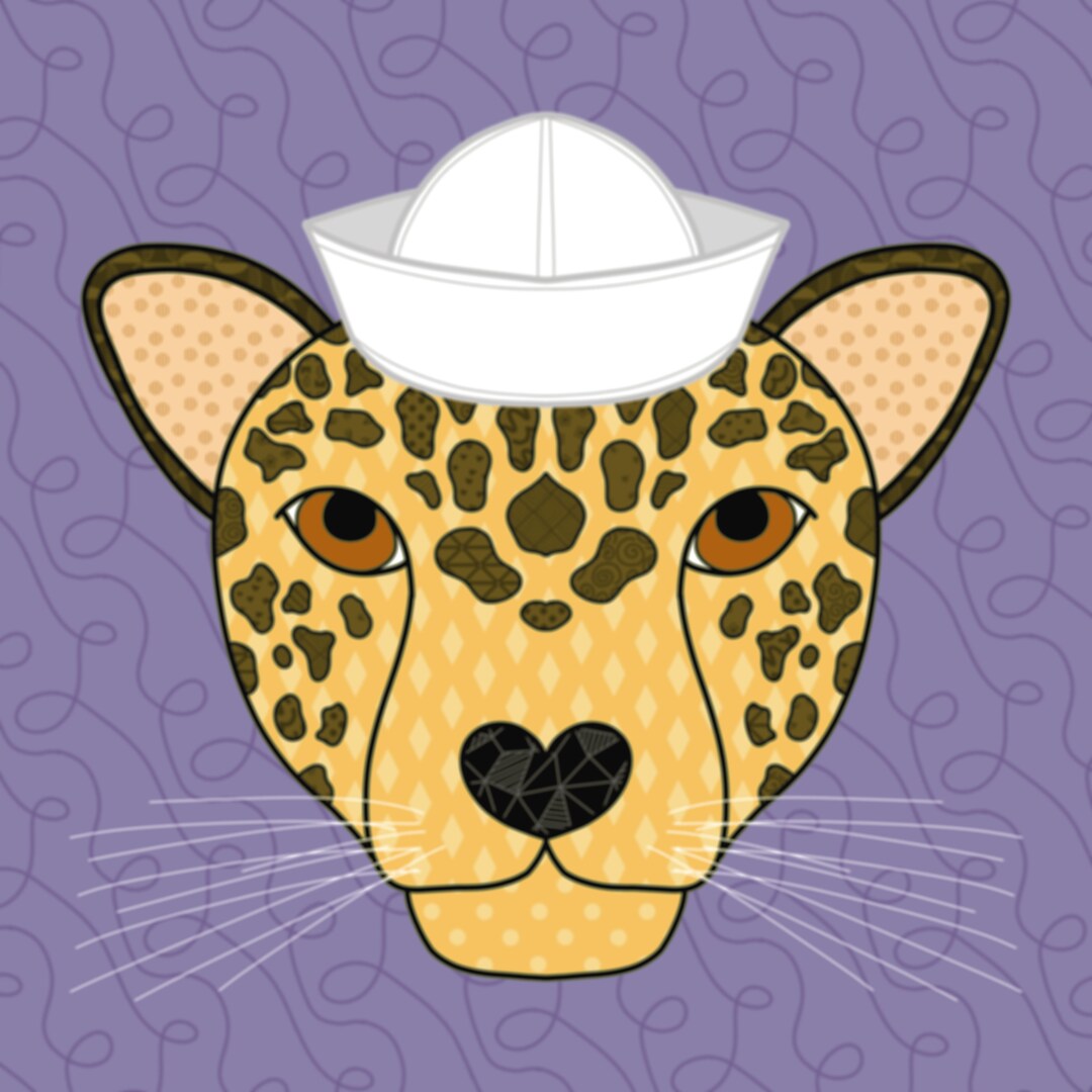 Colorful Cheetah Zendoodle Art, Zentangle Art, Digital Art, Wall Art ...