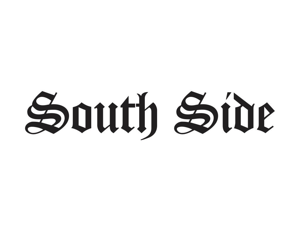 South Side Old E Diecut - Etsy